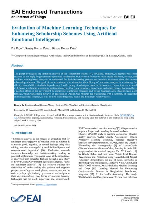 pdf evaluation of machine learning techniques for enhancing