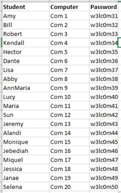 Teacher Tip Labels With Excel And Word