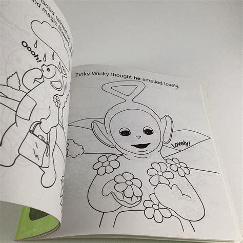 Teletubbies Tinky Winky Coloring Pages