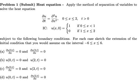 How To Solve Heat Equation Tessshebaylo