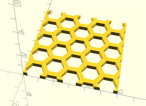 Honeycomb Library Remix For Openscad By Bulbasaur0 Download Free Stl