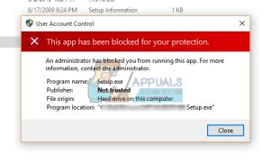 Fix An Administrator Has Blocked You From Running This App