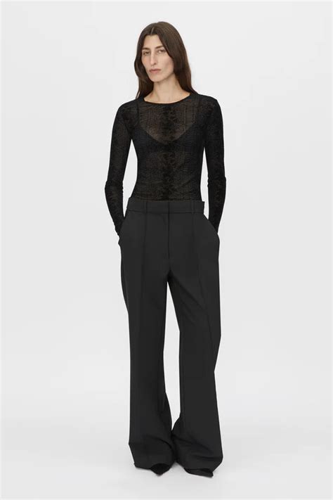 Camilla And Marc Orris High Waisted Pant Black Danielle Louise Fashion