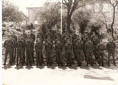 Photo De Classe 13 RG 11 CIE 1 ER SCTION De 1985 13eme Rg Regiment Du