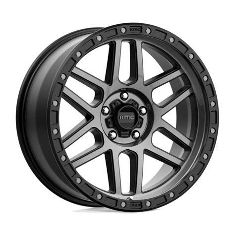 Kmc Km544 Mesa Black Gray Tinted Wheels For Sale Wheelhero