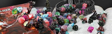 Polyhedral Dice A Black Bag Great D D Role Playing Table Temu Australia