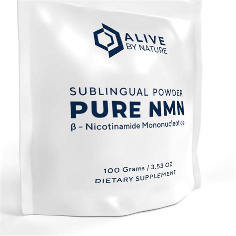 Pure Nmn Sublingual Powder 100g No Additives Nad Lab Eu