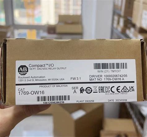 Allen Bradley Ow Output Module At Piece Digital Input Output Module In New