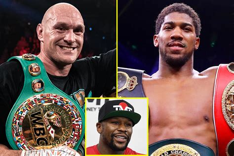 Floyd Mayweather Gives Funny Answer When Asked Who Wins Anthony Joshua