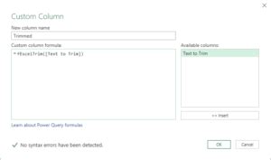 Replicate Excels TRIM Function In Power Query How To Excel