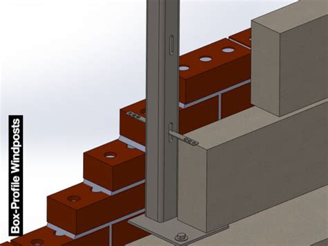 Box Profile Windposts Ba Systems