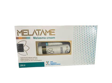 MELATAME MELASMA Cream Gm Amazon In Beauty