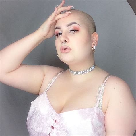 Buzzed Hair Women Shaved Hair Women Female Mohawk Bald Head Women