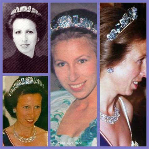 Königliche Juwelen Princess Annes Tannenzapfen Tiara