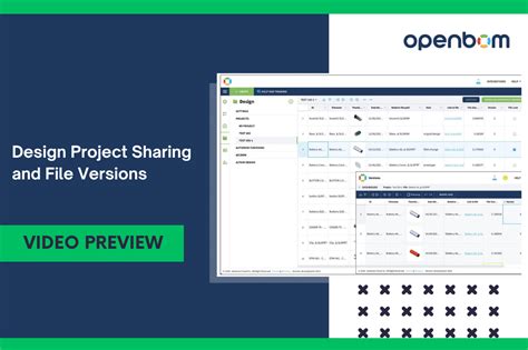 Video Preview Openbom Design Project Sharing And File Versions Openbom