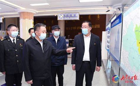 孙绍骋在阿拉善盟额济纳旗调研内蒙古建设疫情