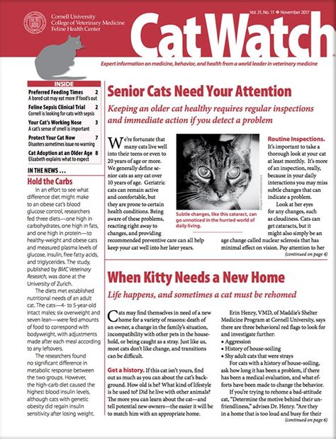 Download The Full November 2017 Issue Pdf Catwatch Newsletter