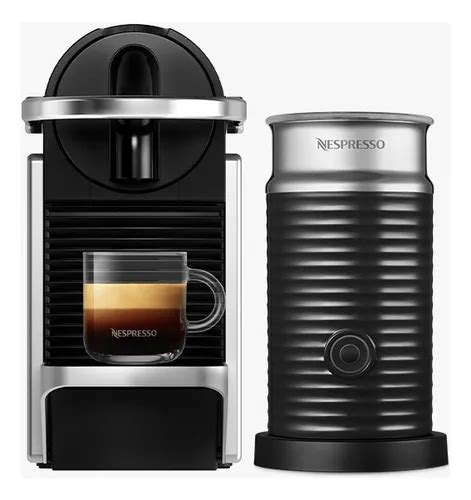 Cafetera Nespresso Pixie And Milk Silver D62 Gris Mercadolibre