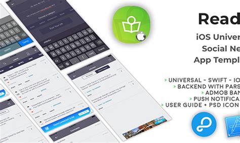 Readit Ios Universal Social News App Template Swift By Cubycode