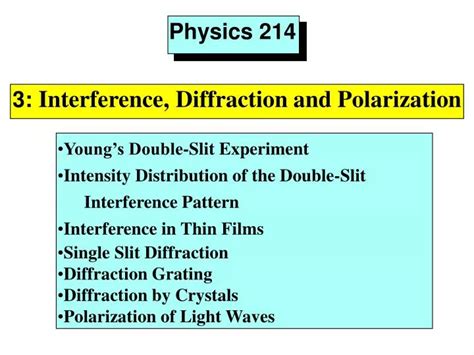 Ppt Physics 214 Powerpoint Presentation Free Download Id 2511340