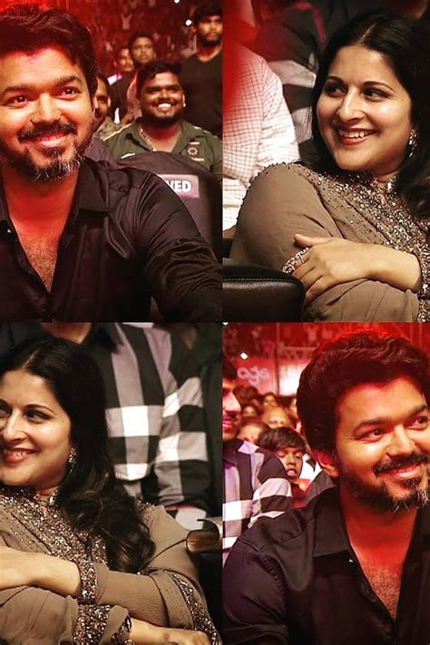 Vijay Thalapathy And Wife Sangeeta