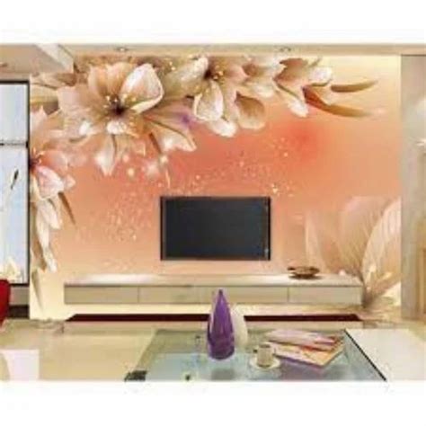PVC 3D Custom Wallpaper White At Rs 220 Sq Ft In New Delhi ID