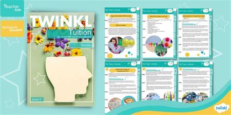 Twinkl Tuition Anxiety Brochure Teacher Made Twinkl