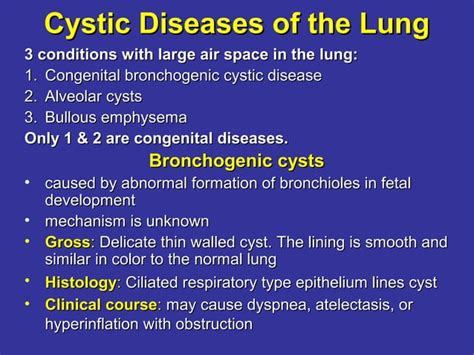 Ap 50 10 29 1 Pathology Of Lung 1 Ppt