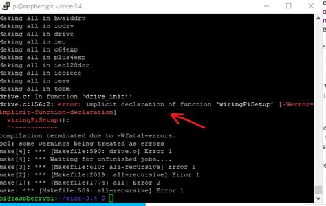 installing the vice commodore emulator for console mode on a fresh