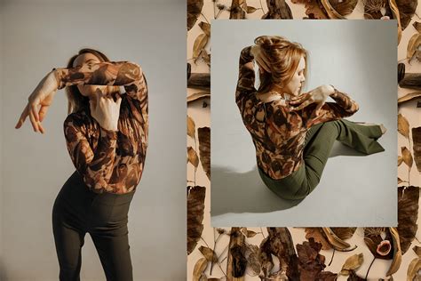 Nature Wearing On The Naked Body Textile Pattern On Behance