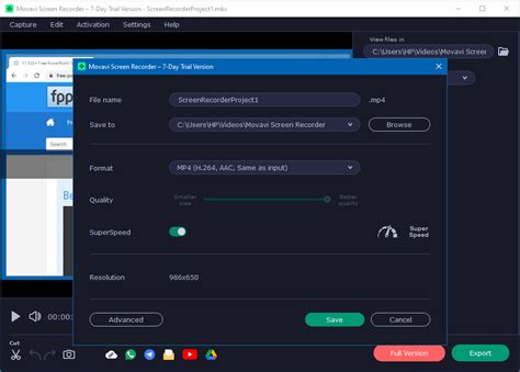 Advanced Screen Recorder With Video Scheduling Feature