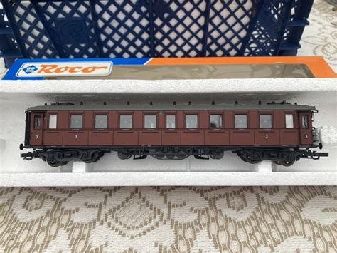 Ho Scale Roco 3rd Class Coach Believed Deutsche Bahn Good Condition £14 08 Picclick Uk