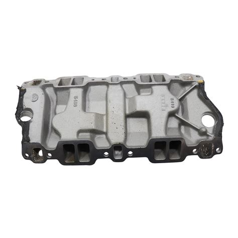 Edelbrock 5418 Small Block Chevy 3x2 3 Bolt Carb Intake Manifold