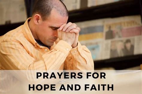 51 Uplifting Prayers For Hope And Faith Strength In Prayer