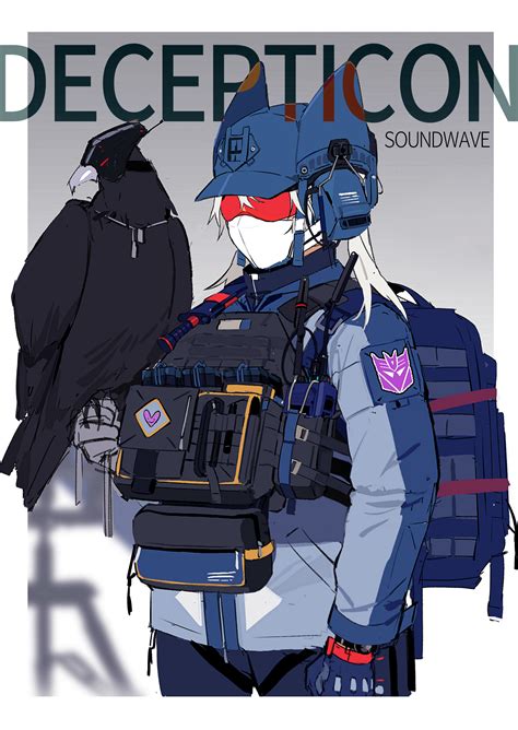 Soundwave And Laserbeak Transformers Drawn By Bechu Danbooru