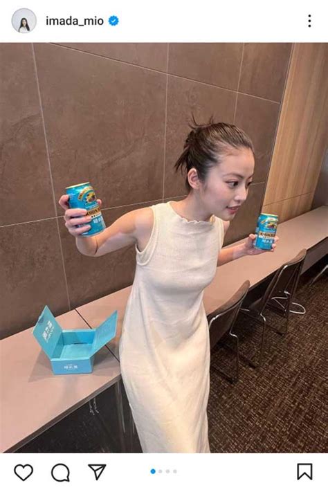 今田美桜、ビール両手にパシャリ ボディーライン露わなノースリーブ姿に「最高か」「かわいすぎや」の声 Encount
