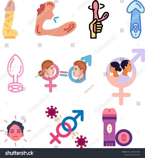 Sex Toy Gender Equality Symbol Addict Stock Vector Royalty Free 2208211995 Shutterstock