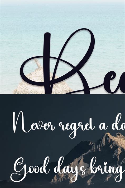 Beach Script Font Masterbundles