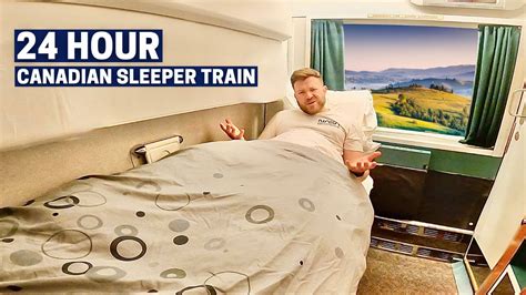 Private Room On Canadas Overnight Sleeper Train 😴 24 Hrs To Montreal