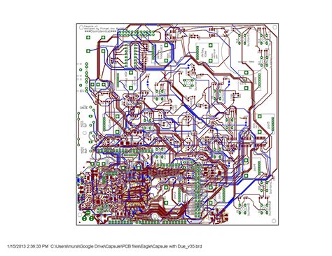 Submitted My New Pcb Designs Today Arduino Due Based Sequencer