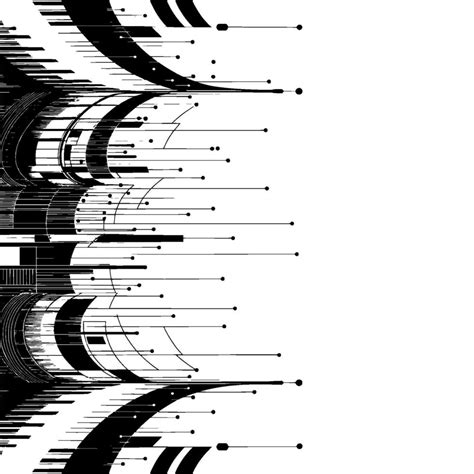 Dynamic Circuitry Abstract Flow Digital Network 67744259 Vector Art