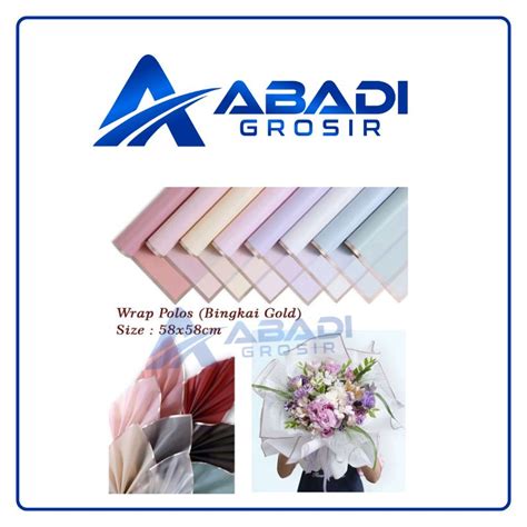 Plastik Wrap Bucket Flower Abadi Grosir