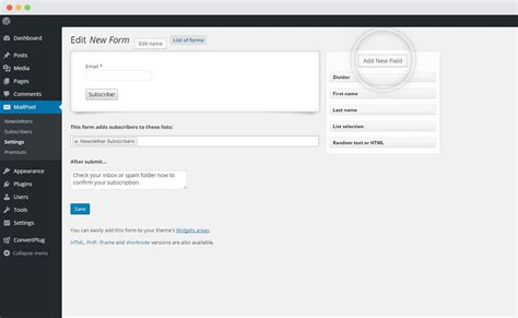 How To Sync Multiple Fields Data With Mailpoet Convertplus