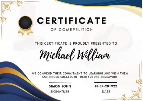 Create Your Perfect Professional Certificates By Nwafali Fiverr