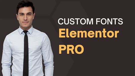 Custom Fonts In Elementor Pro Youtube