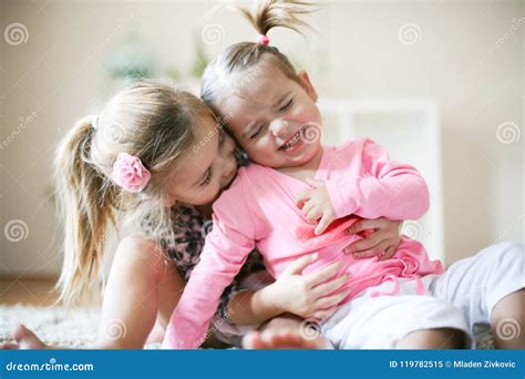 Two Girls Tickle Telegraph