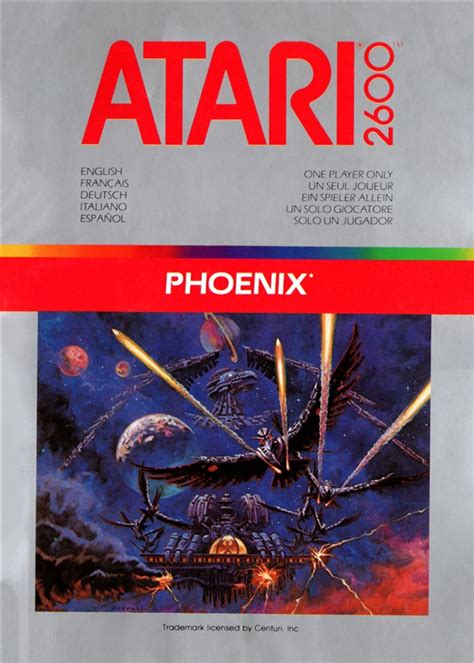 Atari 2600 Vcs Phoenix Scans Dump Download Screenshots Ads