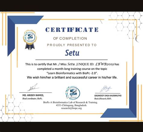 Sethu Rani Shil On Linkedin Learn Bioinformatics With Biopc 2 Is An Valuable Organization That…