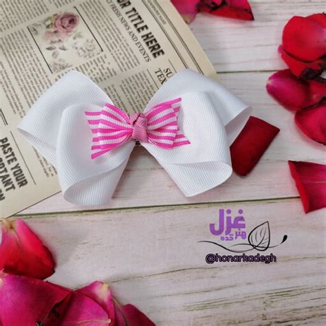 خرید و قیمت گلسر سفید از غرفه هنرکده مامانِ غزل باسلام