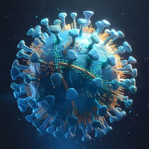 Premium Photo Contagion The Global Microbiome